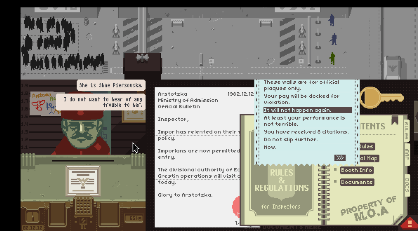 Papers, Please | Review | Middle Of Nowhere Gaming