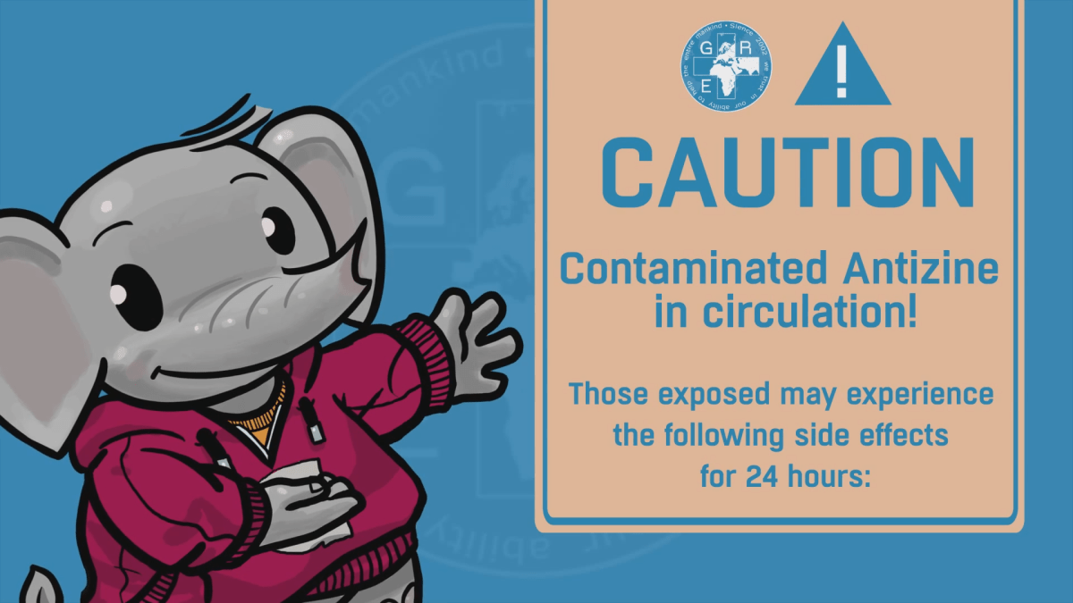 Warning: Contaminated Antizen in Circulation | Middle Of Nowhere Gaming