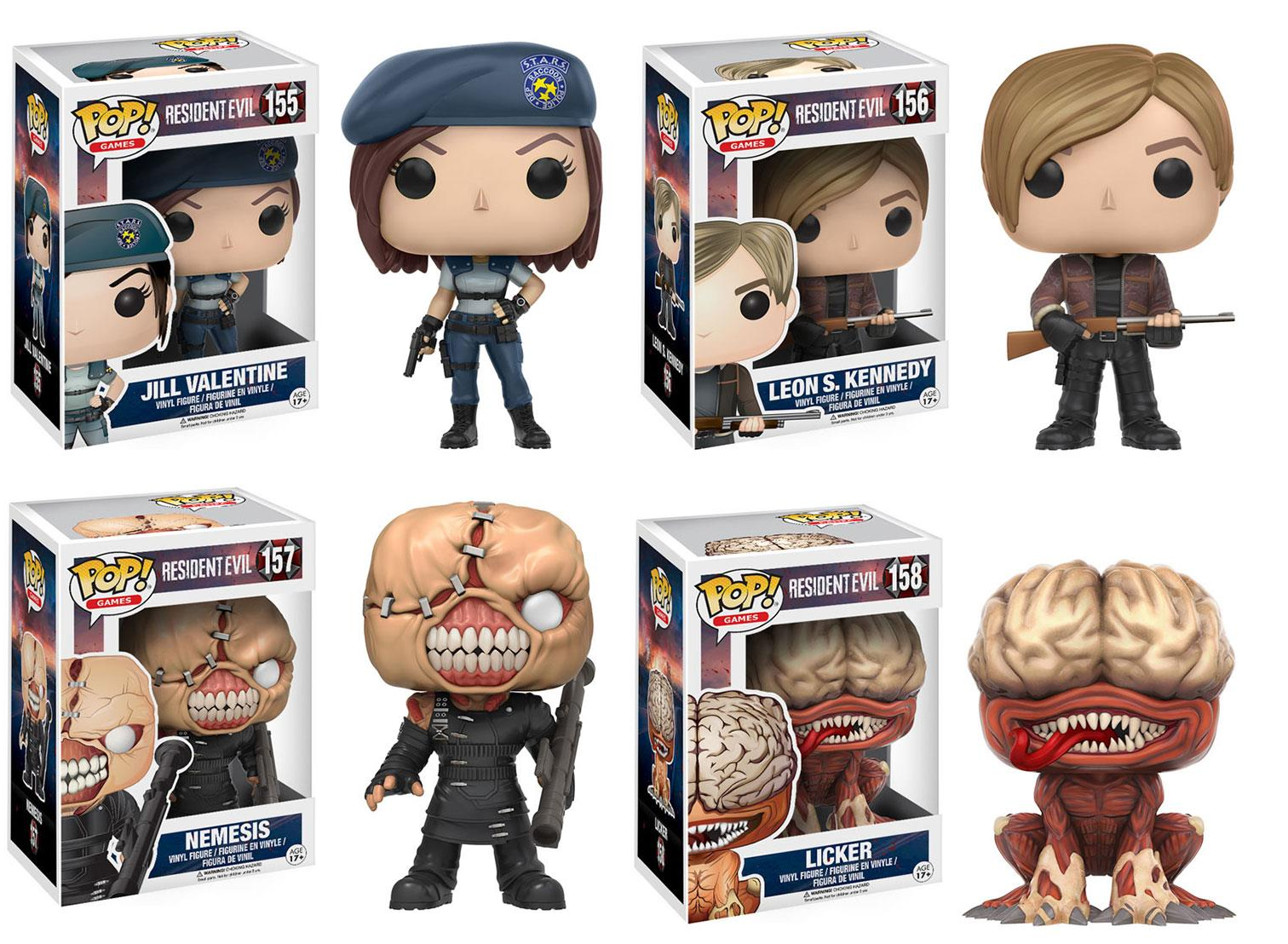 When Evil Meets Cuteness – Resident Evil Funko POPS! Revealed | Middle ...